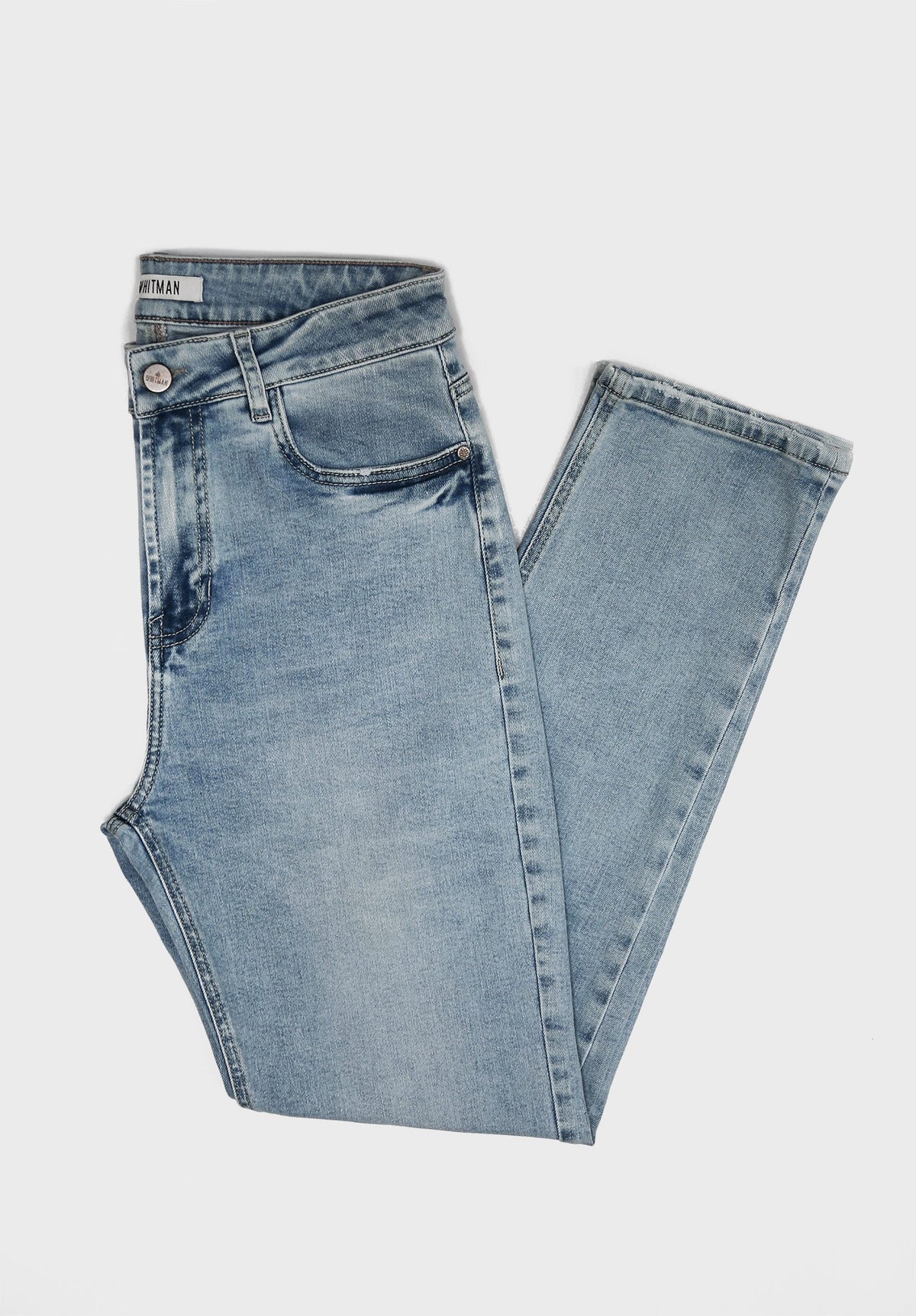 Pantalon De Mezclilla Alice Azul Claro